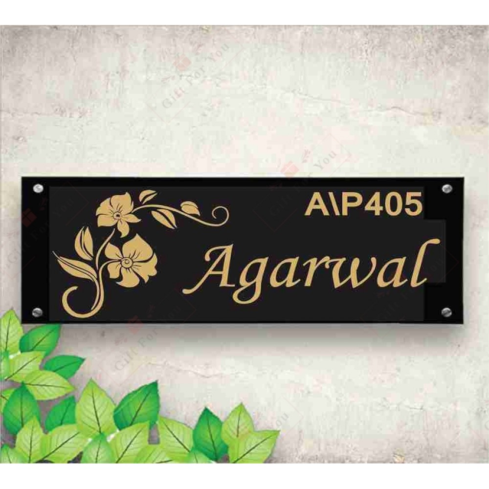 Modern Nameplates : House Name Plate HN-00