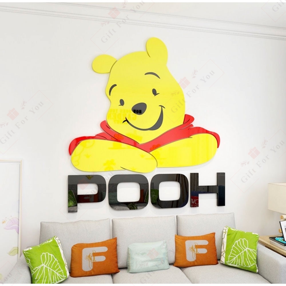 Cartoon Characters Wall Decor : PooH