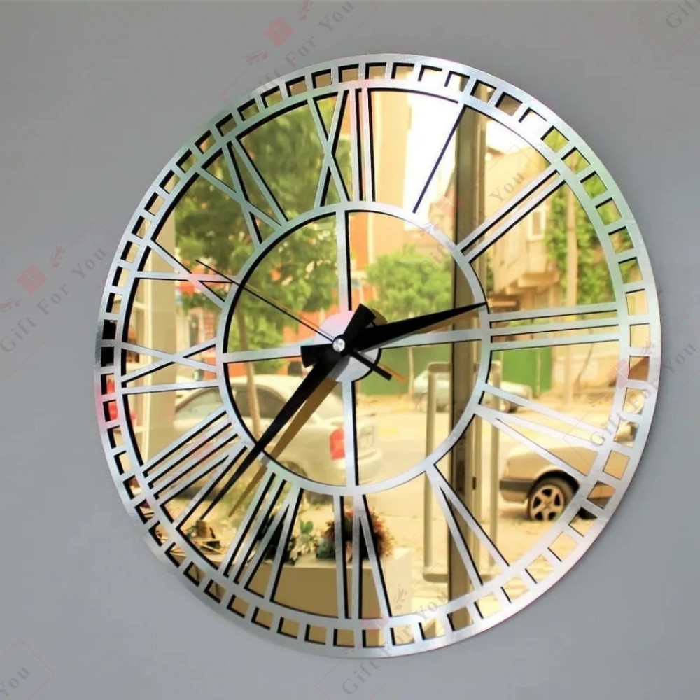Basic Round Wall Clocks : Kohala Mirror Wall Clock