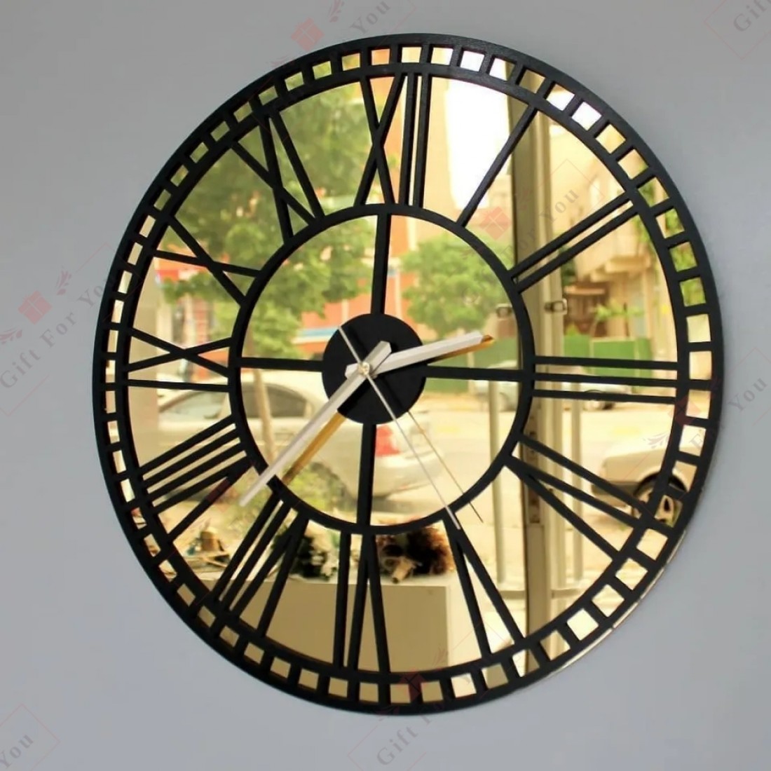 Basic Round Wall Clocks : Kohala Mirror Wall Clock