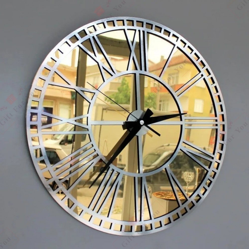 Basic Round Wall Clocks : Kohala Mirror Wall Clock