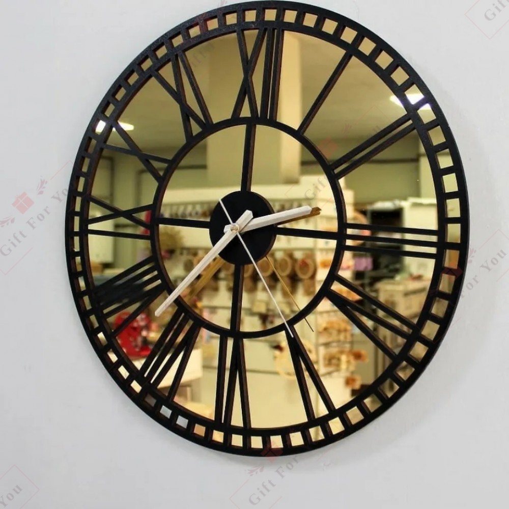 Basic Round Wall Clocks : Kohala Mirror Wall Clock