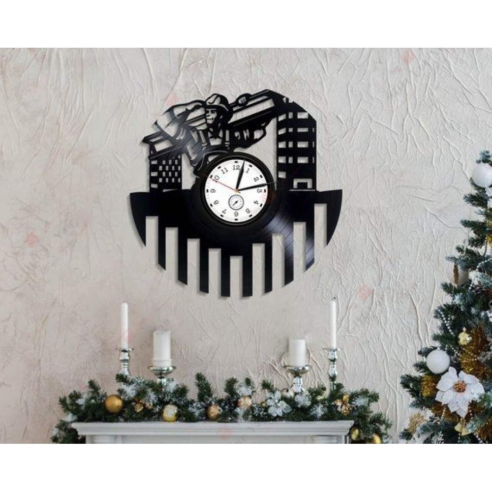 Modern Art Wall Clocks : Construction Wall Clock